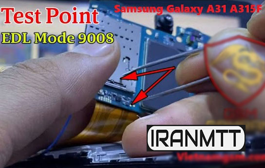 test point تست پوینت سامسونگ A31 A315F